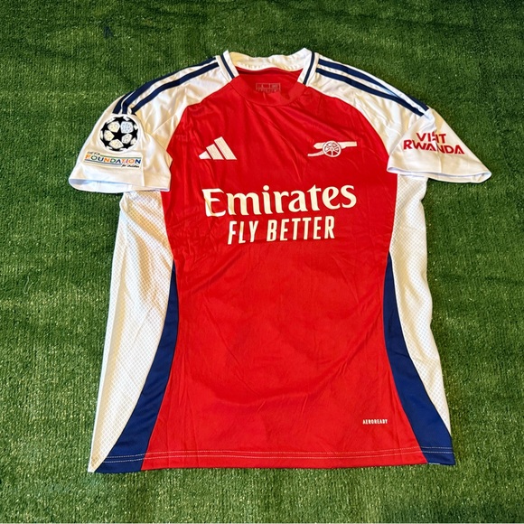 adidas | Shirts | Declan Rice 4 Arsenal Home Jersey 2425 | Poshmark